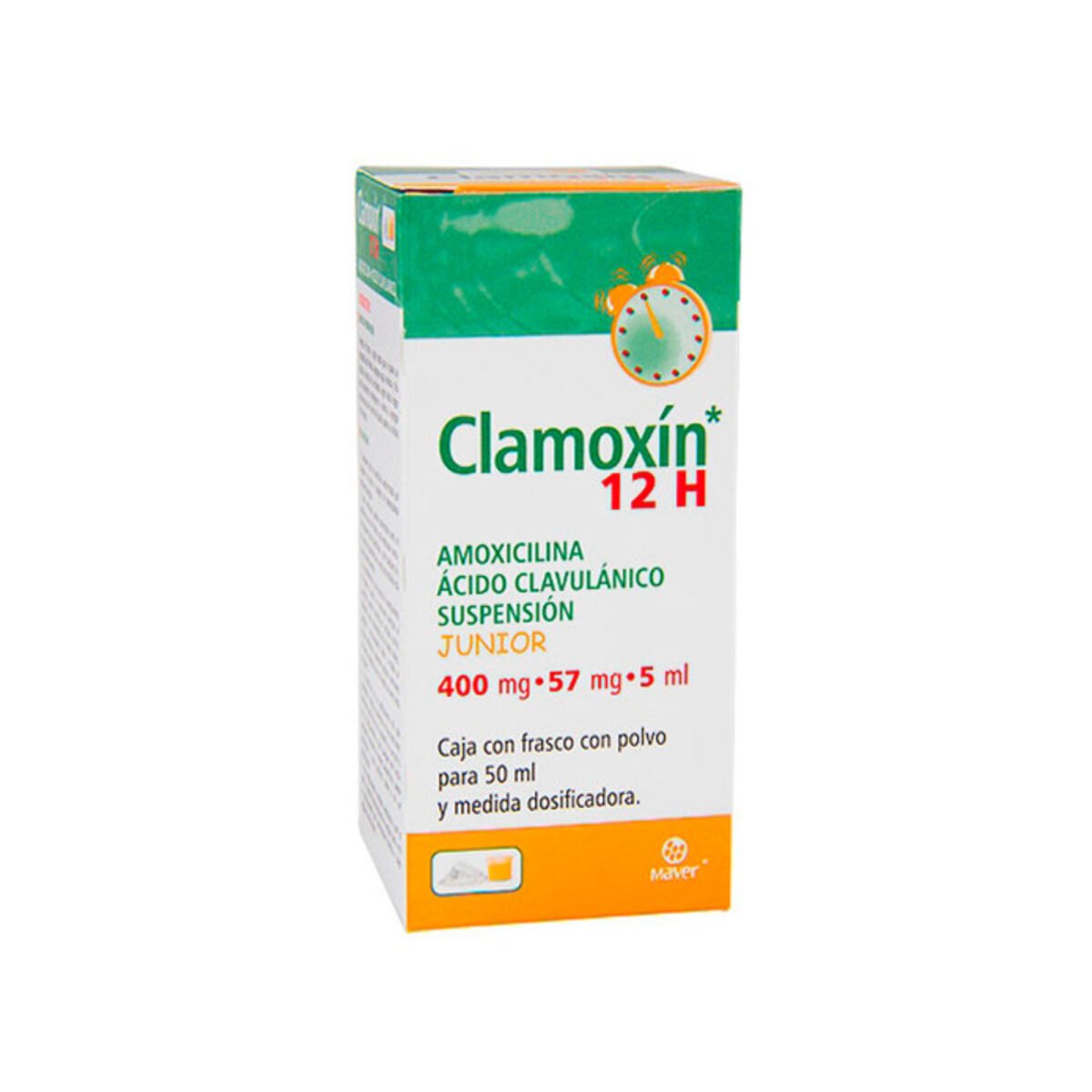 Clamoxin 400/57 50M Amoxi Clav | Farmacias ABC